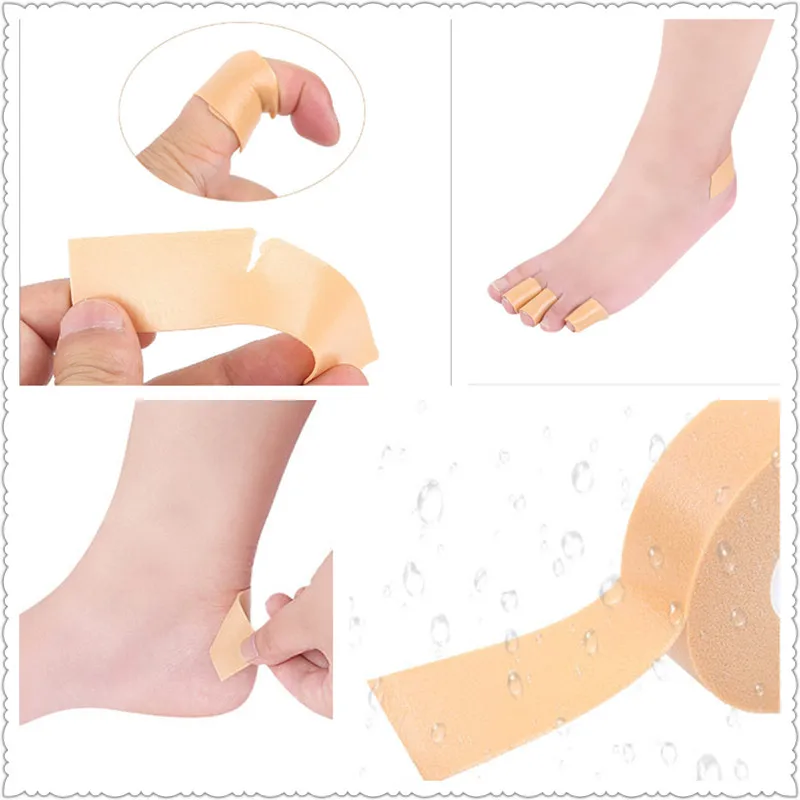 Toe-dedo-protetor-fitas-espuma-p-milho-calos-hallux-valgus-bunion ...
