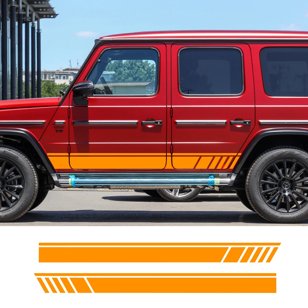 Car-Decals-Side-Body-Stickers-for-Mercedes-Benz-G55-G63-AMG-W463-G500 ...