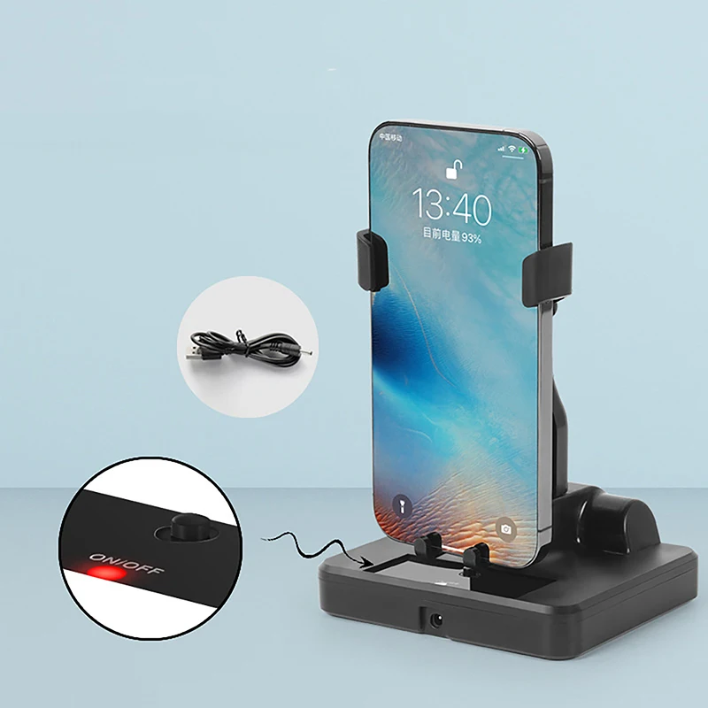 Phone-Holder-Stand-Earn-Steps-Automatic-Walking-Swing-Mobile-Phone ...