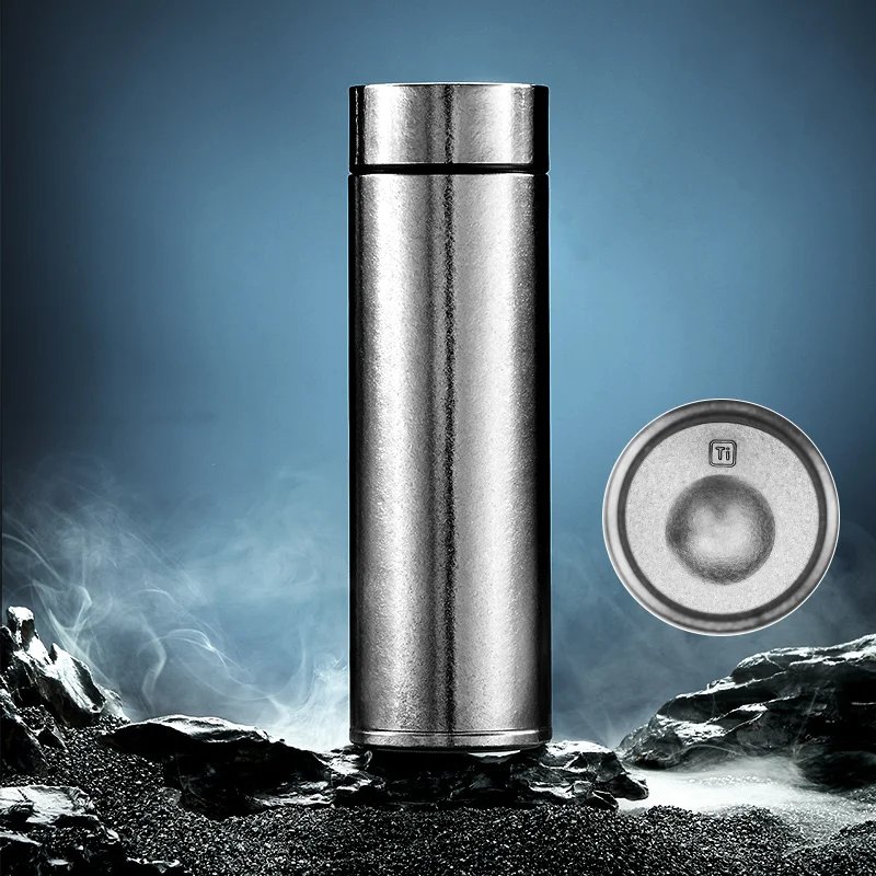 GIANXI-Pure-Titanium-Thermos-Cup-Portable-Insulated-Cold-Water-Bottle ...