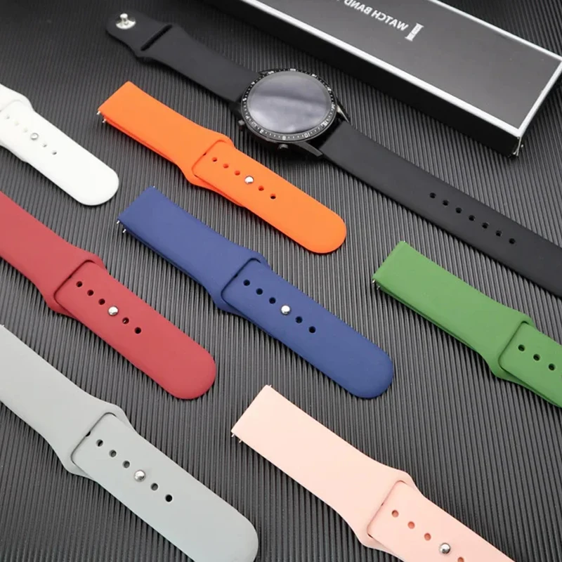 Sport Strap For Amazfit GTS-GTR-4-3-2-2e-Mini-Pro-stratos 2 3 Watchband ...