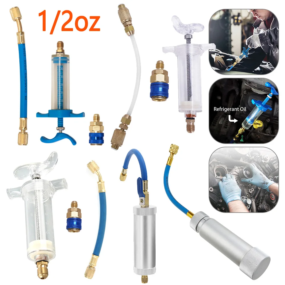 Air-Conditioning-Car-Oil-Injector-Tool-3-2-Ounce-1-4SAE-R12-R22-R134a ...