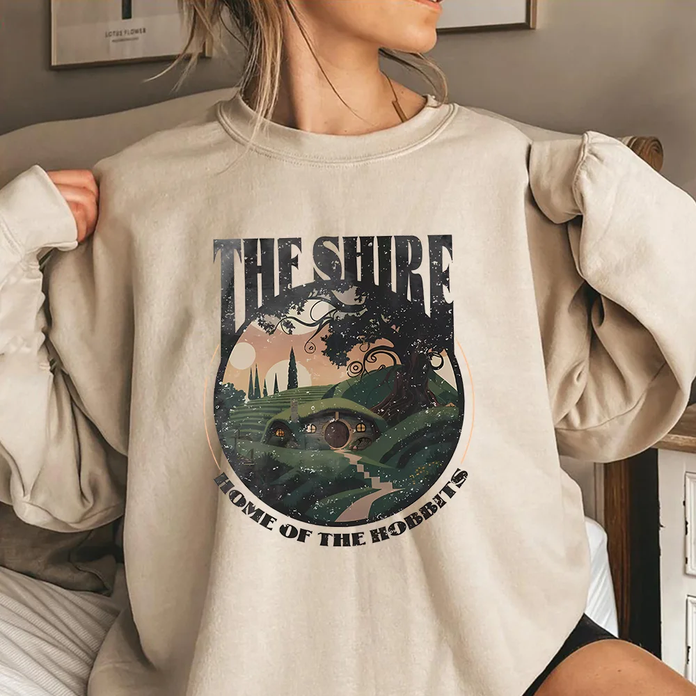 The-Shire-Middle-Earth-Map-Sweatshirt-LOTR-Merch-The-Hobit-Tolkien ...