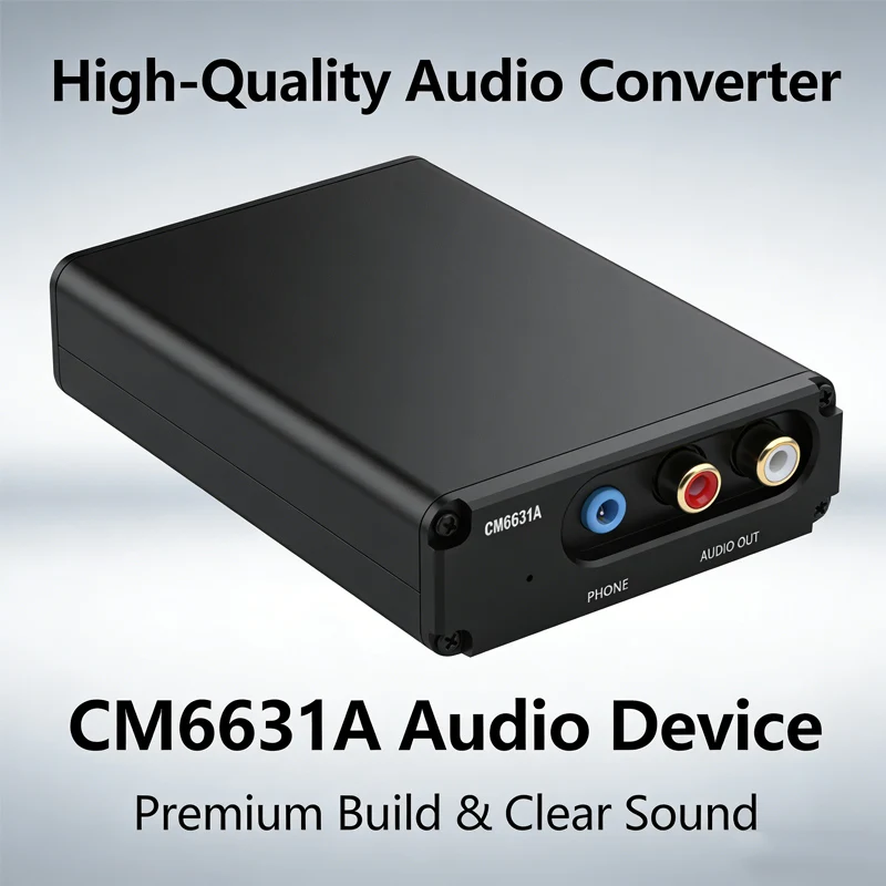 CM6631A อินเตอร์เฟสดิจิตอล USB ไปยัง I2S/SPDIF เอาต์พุต Coaxial 32/24 ...