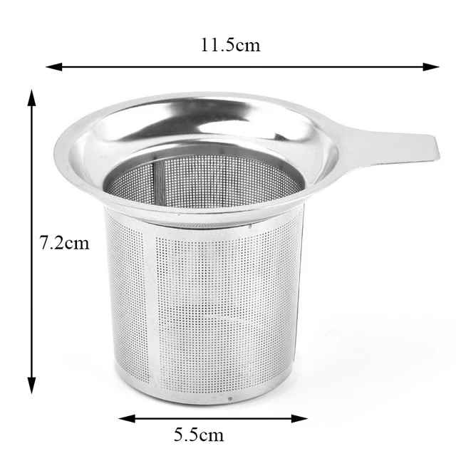 Multi Style Handle Tea Infuser Fine Mesh Coffee Filter Stainless Steel ...