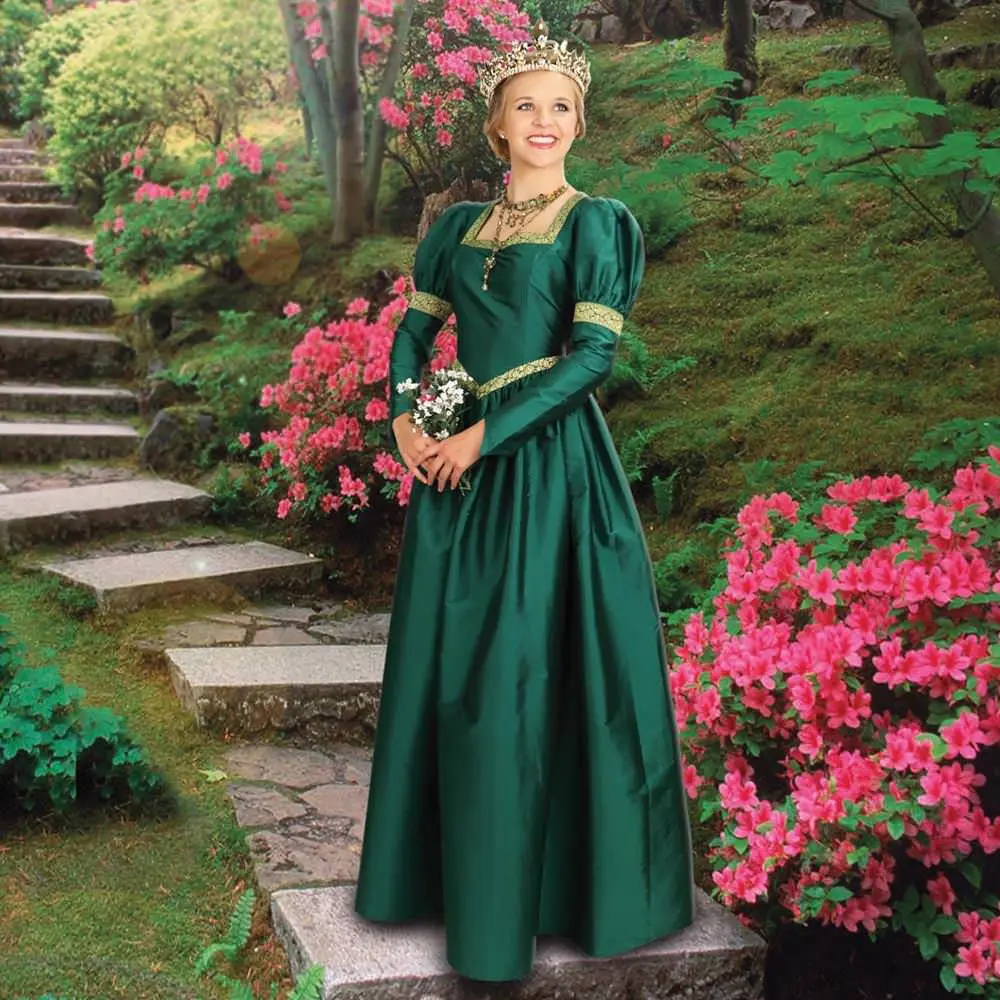 Green Renaissance Gown