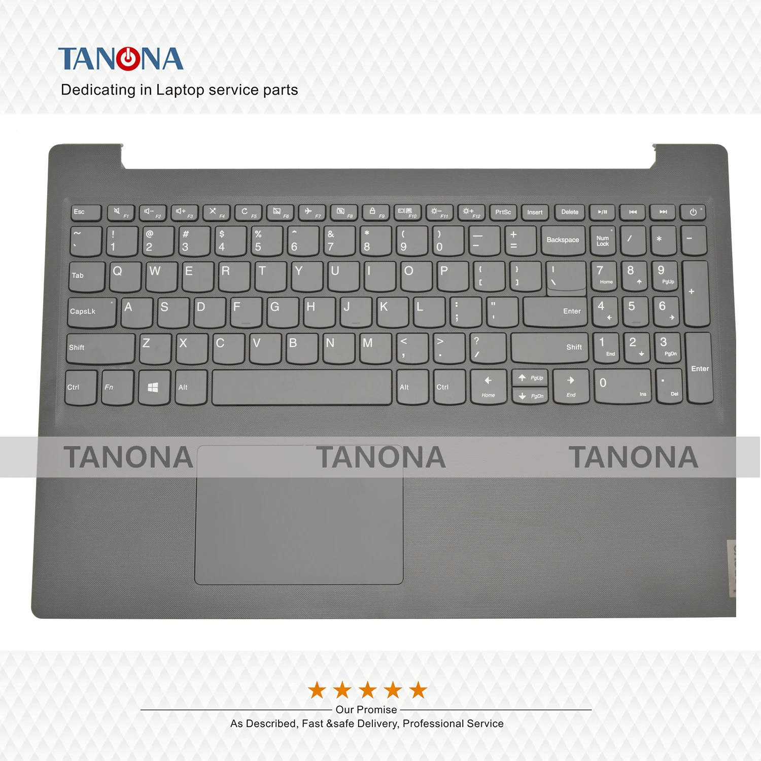 Orig New 5cb1d01938 5cb0y99430 For Lenovo V15-ada Laptop 82c7 Palmrest ...