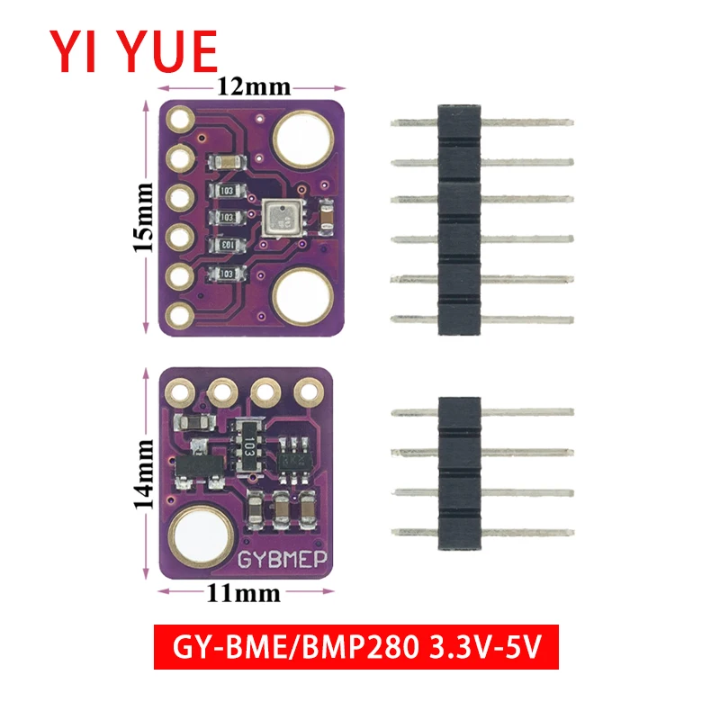 GY-BME-BMP280-3-3V-5V-Temperature-And-Humidity-atmospheric-Pressure ...