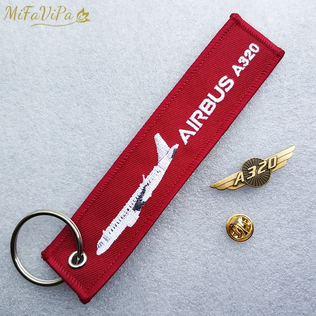 Airbus A320 Tag Keychain | Aviation Keychain Airbus | Airbus Keychain ...