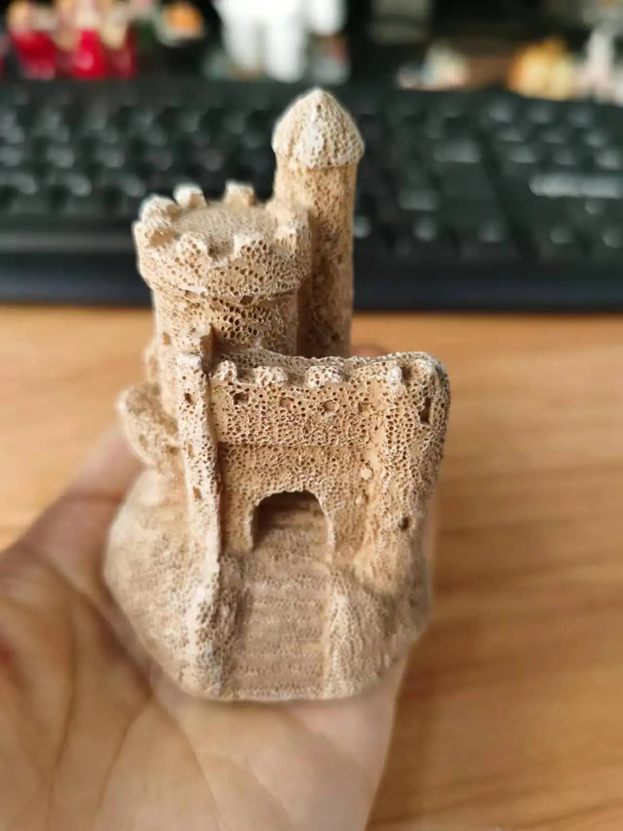 resin-figure-mental-psychological-sand-table-game-box-court-therapy ...