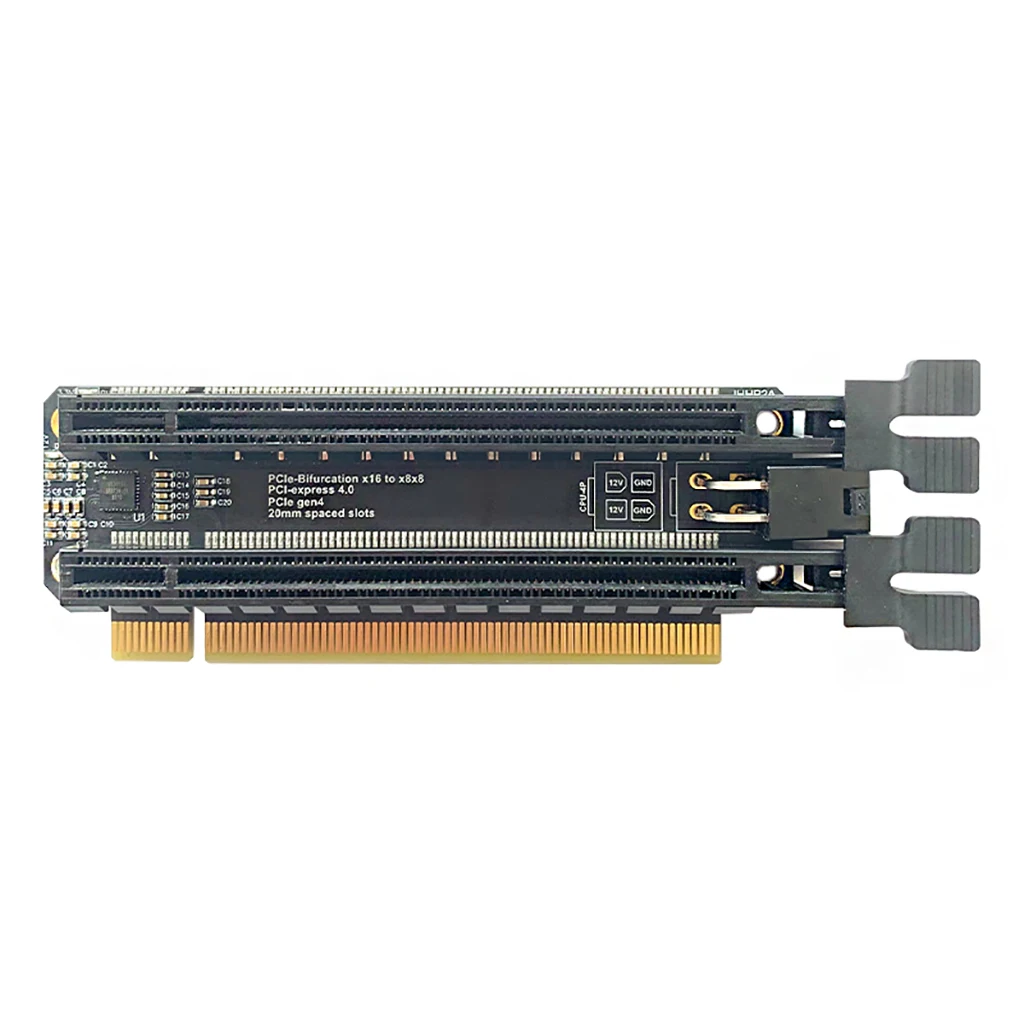 Carte-d-extension-PCI-E-4-0x16-1-2-fendue-PCIe-Bifurcation-x16-x8x8 ...