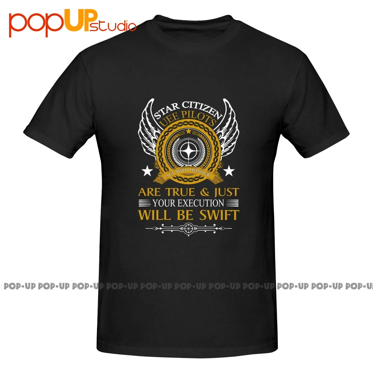 Star-Citizen-Uee-Pilot-Creed-T-shirt-Tee-Top-Print-Hipster-melhor ...