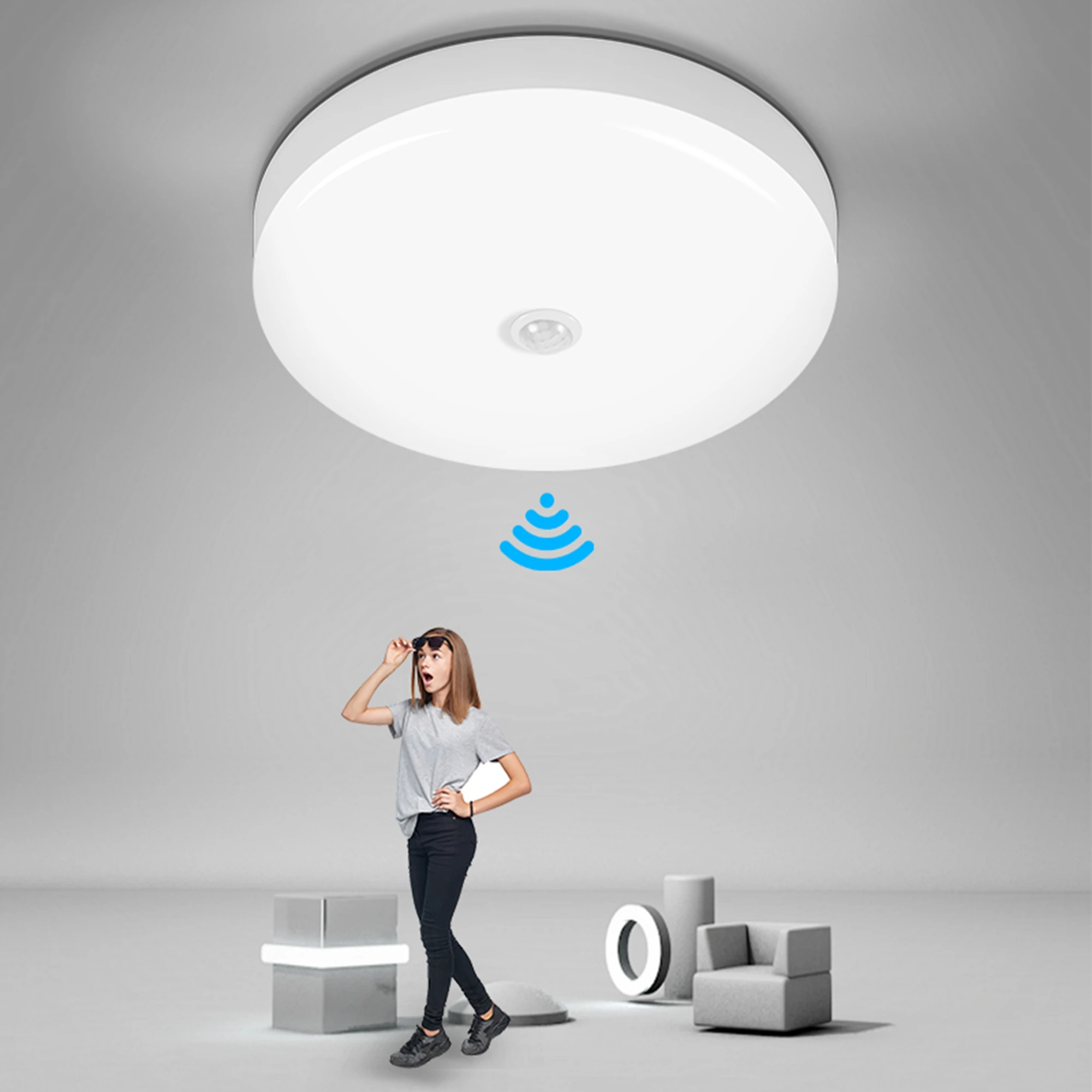 LED-Ceiling-Light-Motion-Sensor-Veranda-Home-Aisle-Use-Lights-Living ...