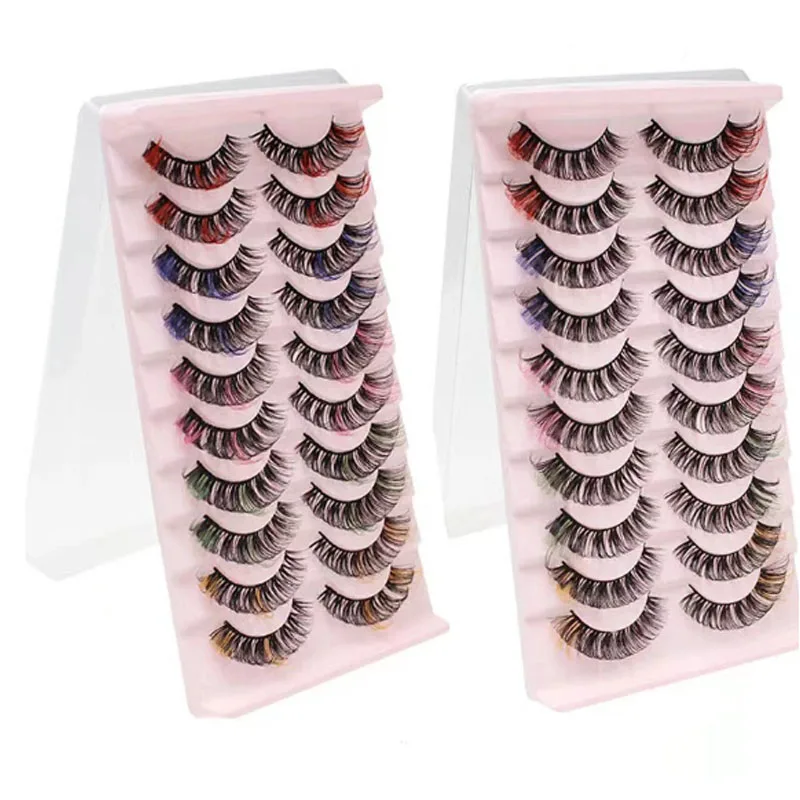 Pesta-as-postizas-naturales-para-belleza-pesta-as-postizas-de-Color ...