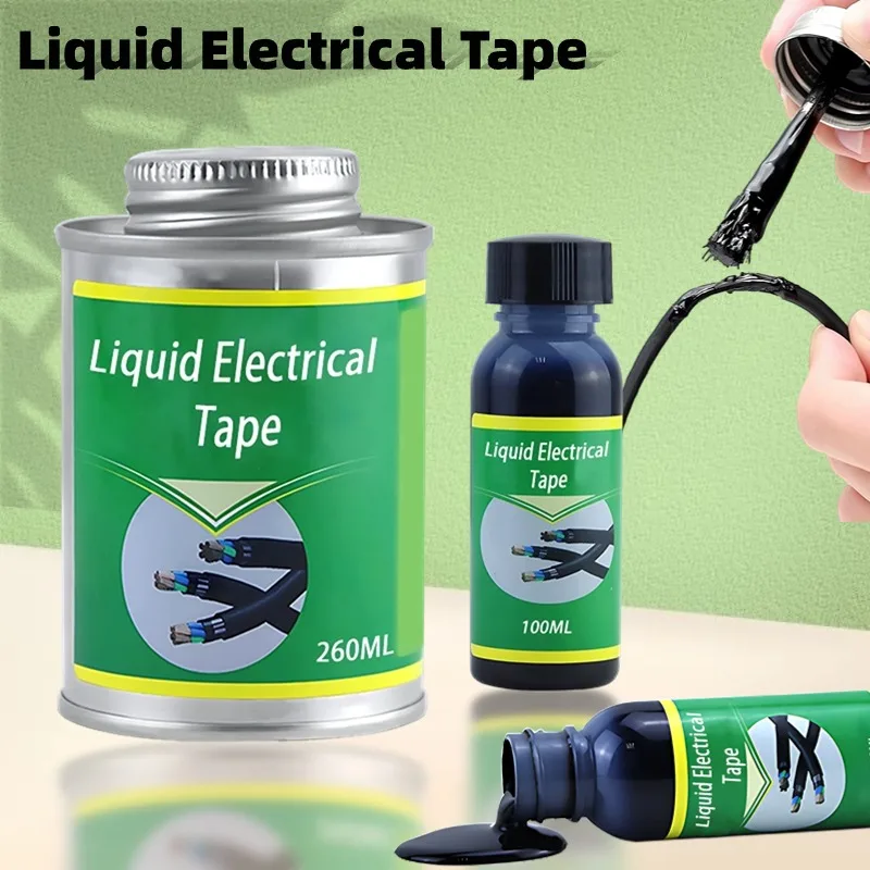 30-50-125ml-Liquid-Electrical-Tape-Waterproof-Insulating-Tape-Repair ...