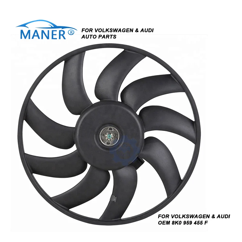 MANERI 8K0959455G Quality Car Radiator Cooling Electronic Fan Module ...