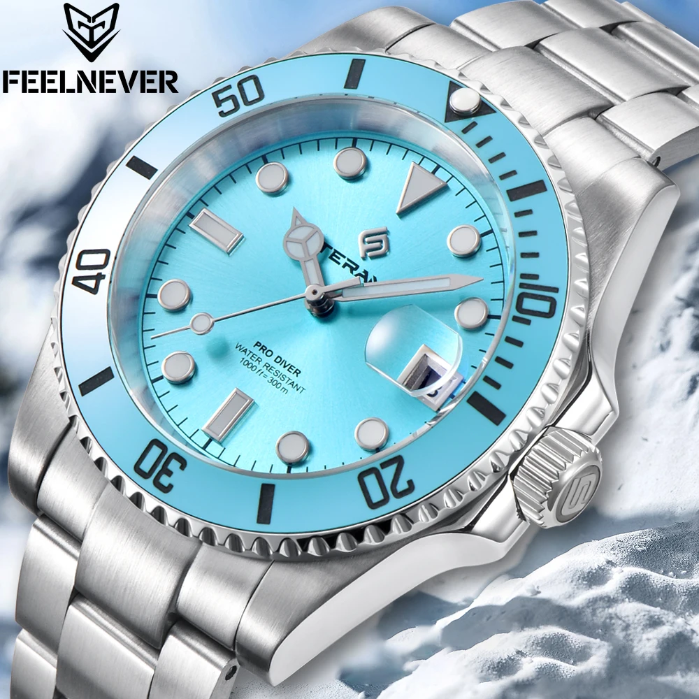 TERAMI-Top-Brand-40MM-Ceramic-Bezel-Mechanical-Men-Watches-Luxury-NH35 ...