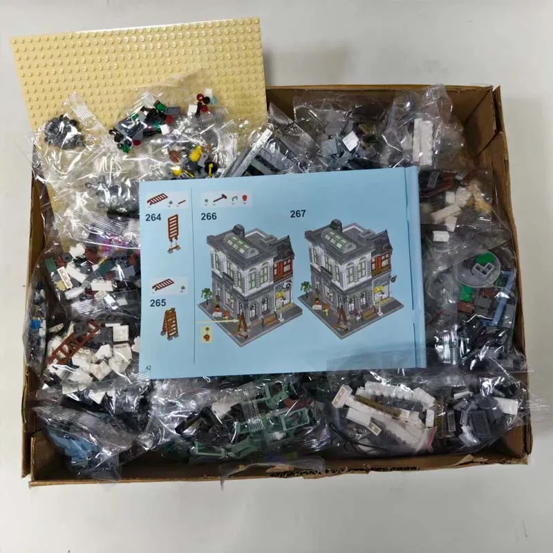 2380 PCS Compatible 15001 10251 Brick Bank Building Blocks Bricks ...