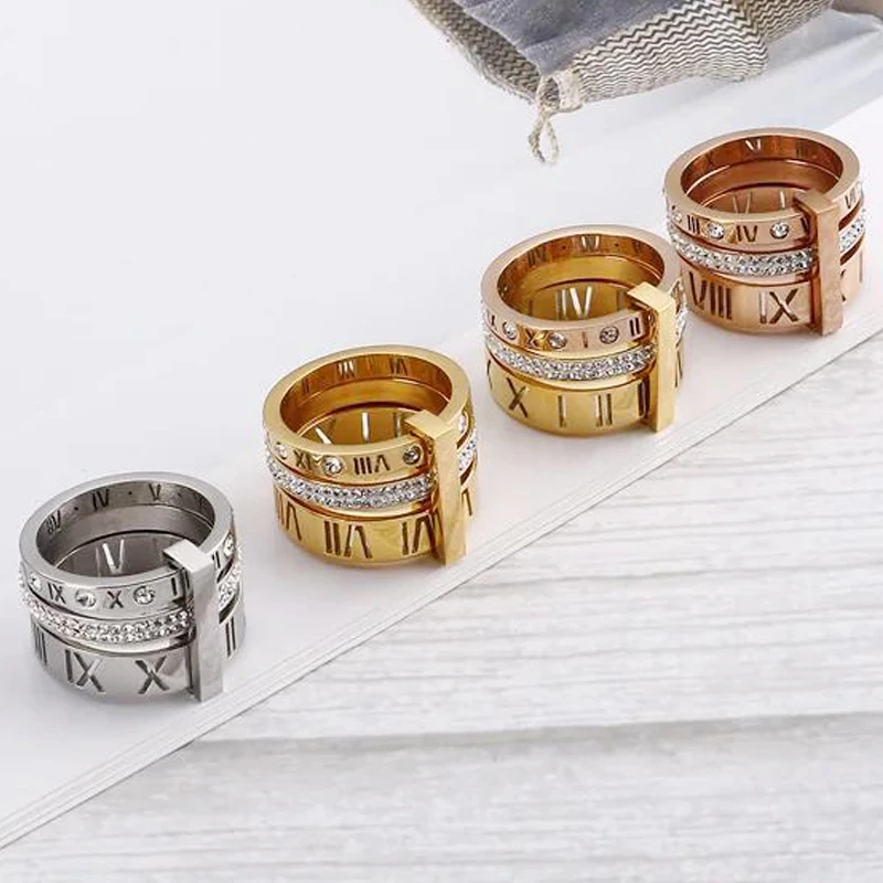 Shiny-Zircon-Roman-Alphabet-Three-Layers-Rings-For-Women-Girl-Muticolor ...