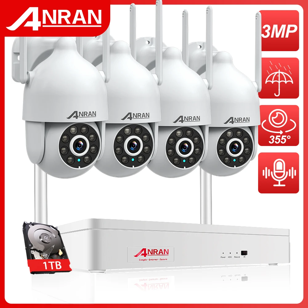 Anran Security Camera System | Anran Wireless Camera System - 3mp ...