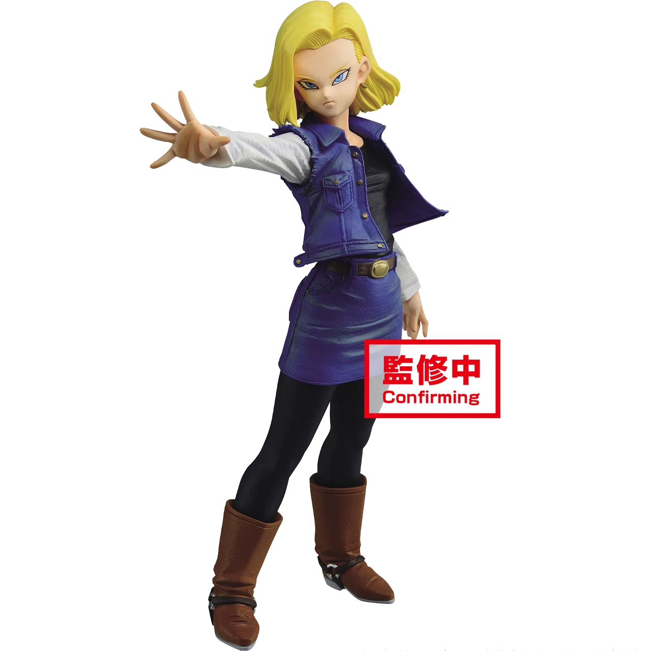 N สต็อก Dragon Ball Android 18ญี่ปุ่น Anime Periphery Figuur พีวีซีภาพ ...