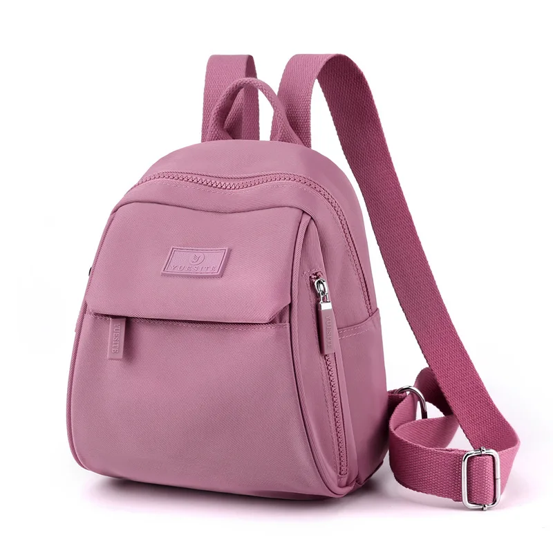 Mini-Women-Backpacks-Anti-theft-Waterproof-Nylon-Small-Bagpack-Office ...