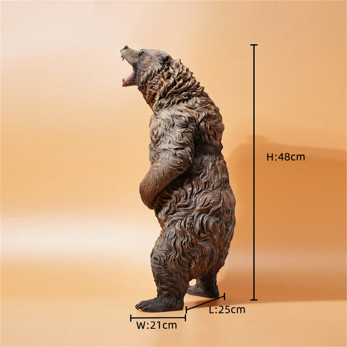 Standing Grizzly Bear Drawings Realistic