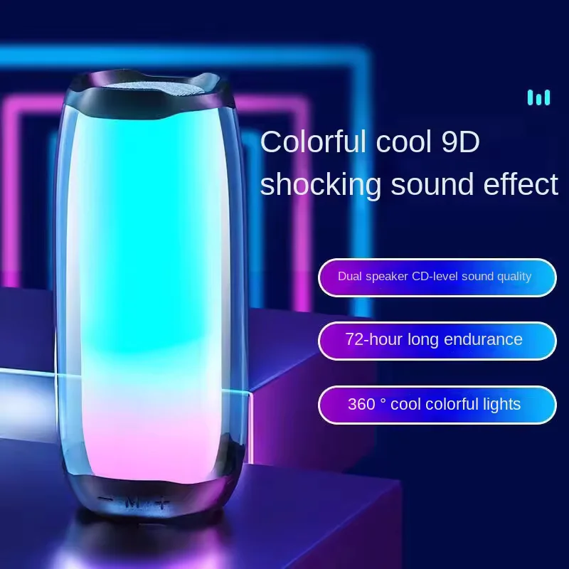 Flash-RGB-Light-Subwoofer-Bocina-Bluetooth-Speaker-Audience-Caixa-De ...