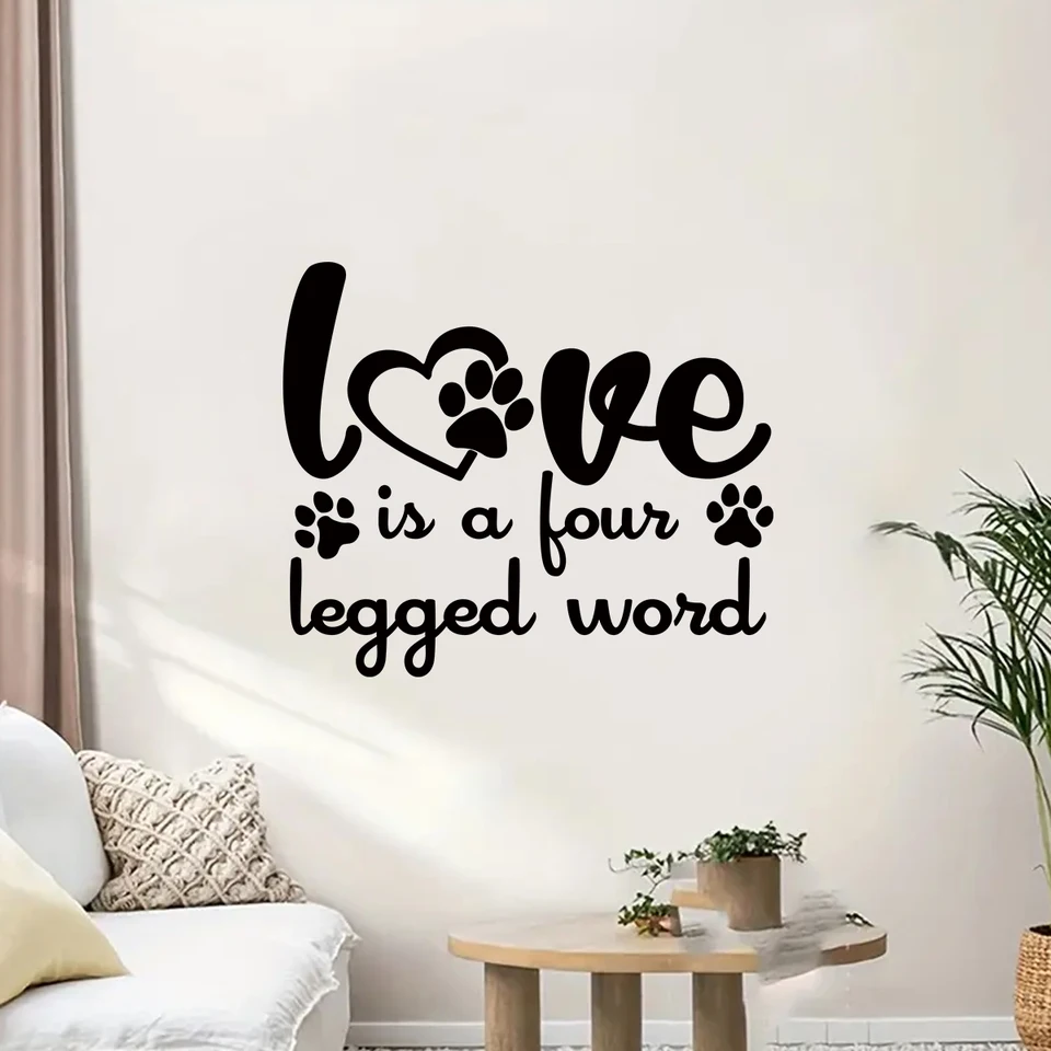 Paw Print For Wall Vinyl