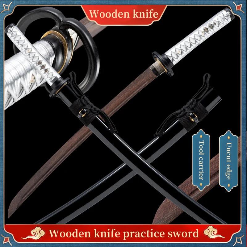 78cm-Wakizashi-Short-Katana-Laido-Decorate-Wood-Sword-Kendo-Japanese ...