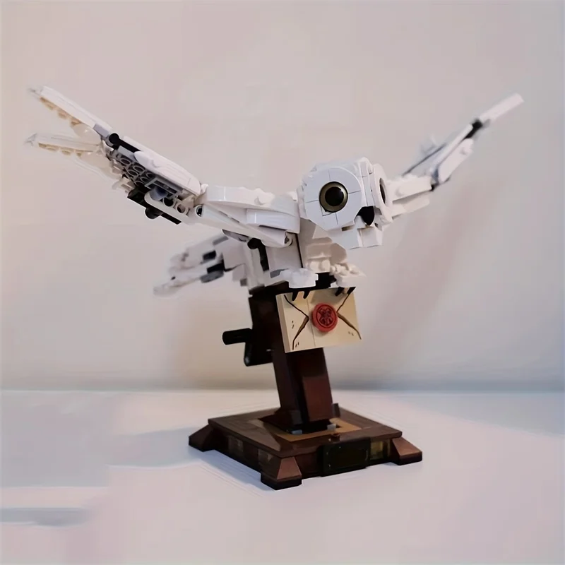 MINISO-Disney-Magic-World-Hedwiged-Owl-Building-Blocks-Animal-Bird ...