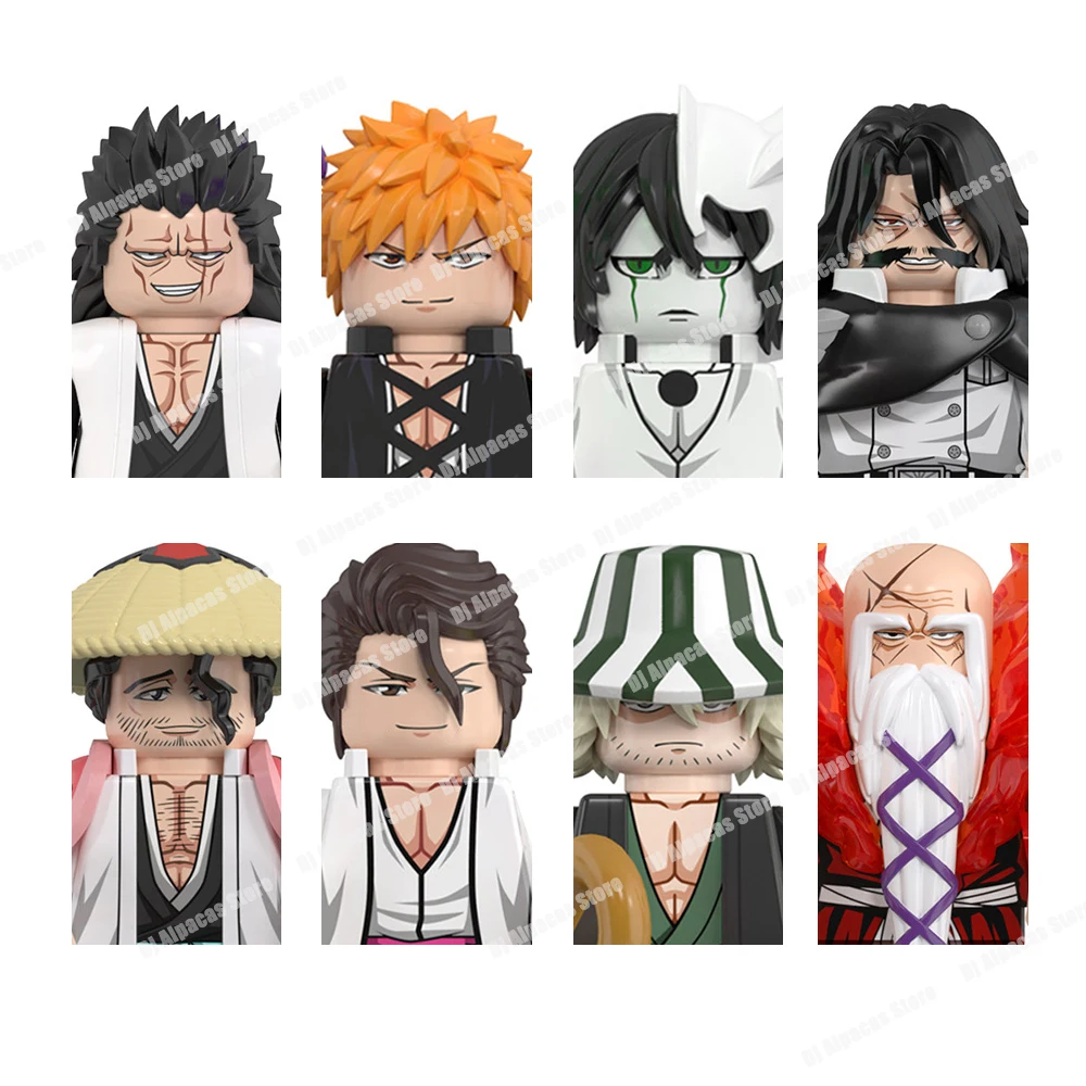 Bleach-Building-Blocks-Kurosaki-Ichigo-Yamamoto-Genryuusai-Shigekuni ...