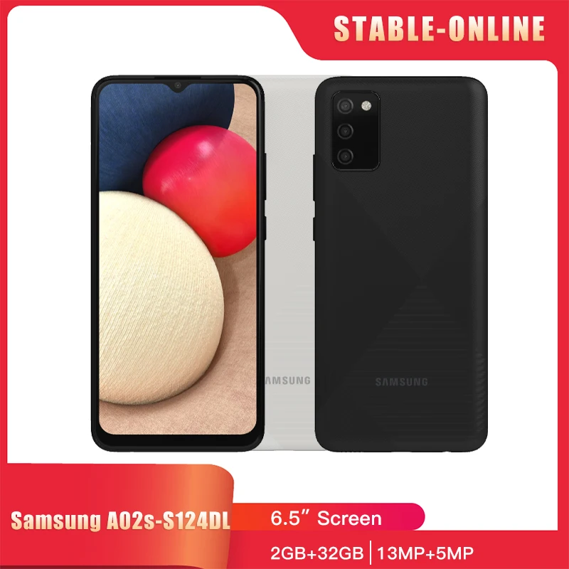 Samsung-Galaxy-A02s-Mobile-Phone-A025U-S124DL-4G-6-5-2GB-32GB-13MP-5MP ...