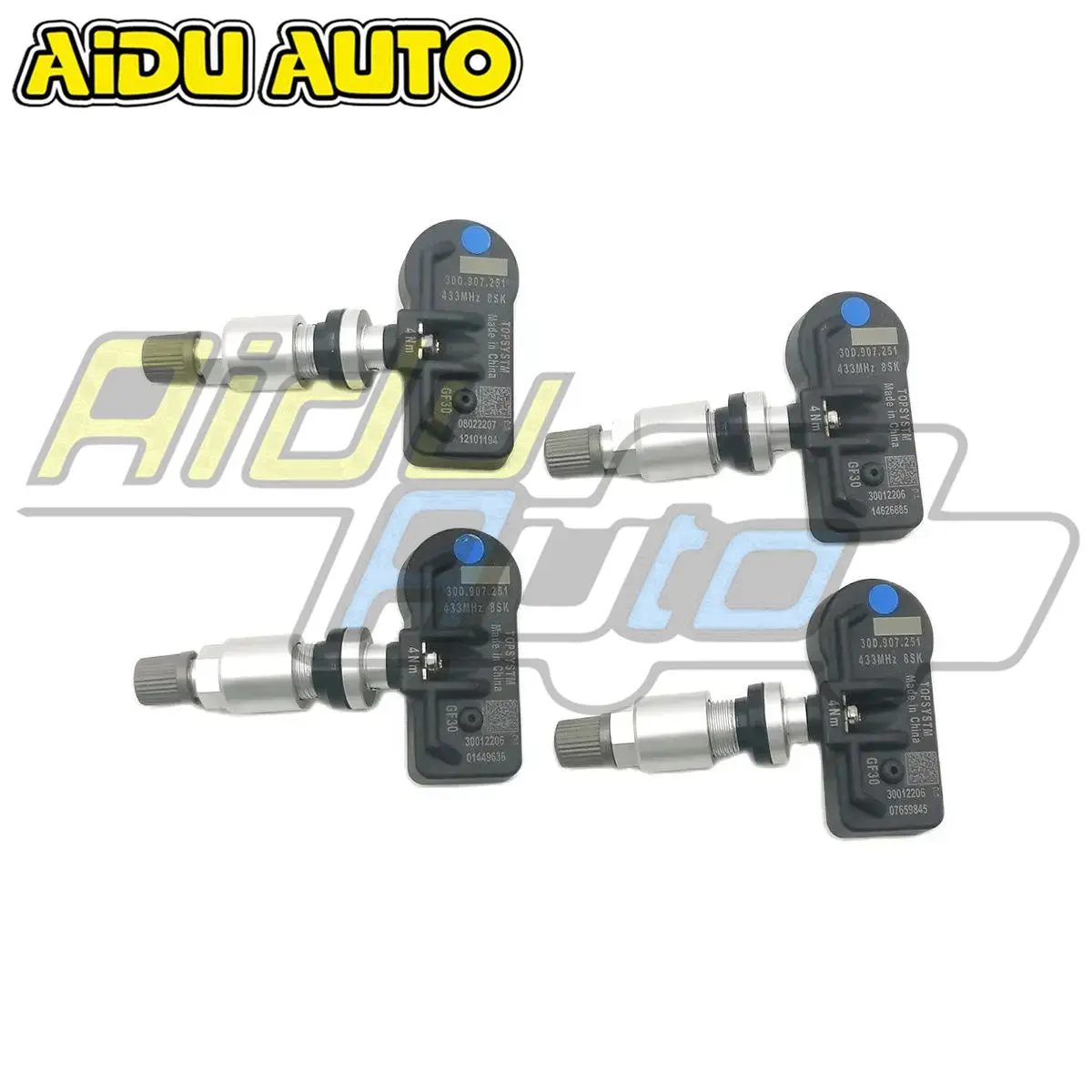 30D907251-FOR-VW-Tharu-Tayron-TMPS-2-Tire-Pressure-Sensor-30D-907-251 ...