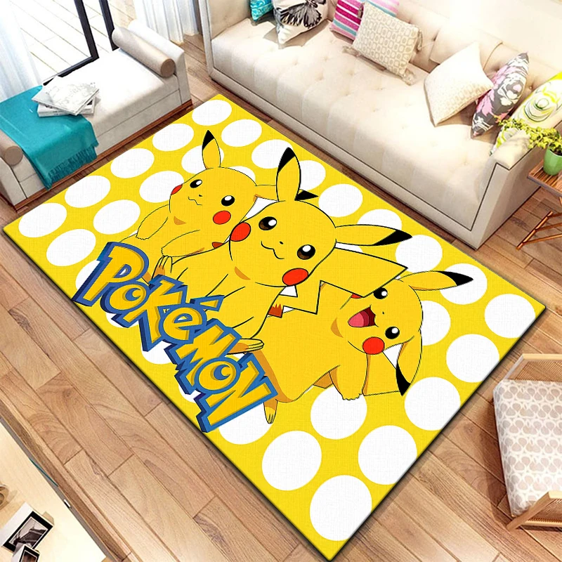 Pokemon-Pikachu-Cartoon-Carpet-Rug-for-children-Living-room-Bedroom ...