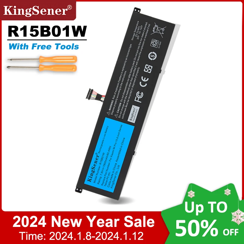 KingSener-Bater-a-de-ordenador-port-til-modelo-R15B01W-para-Xiaomi-Pro ...