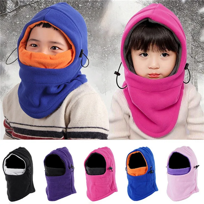 Winter-Windproof-Child-Balaclava-Outdoor-Plush-Padded-Hat-Motorcycle ...