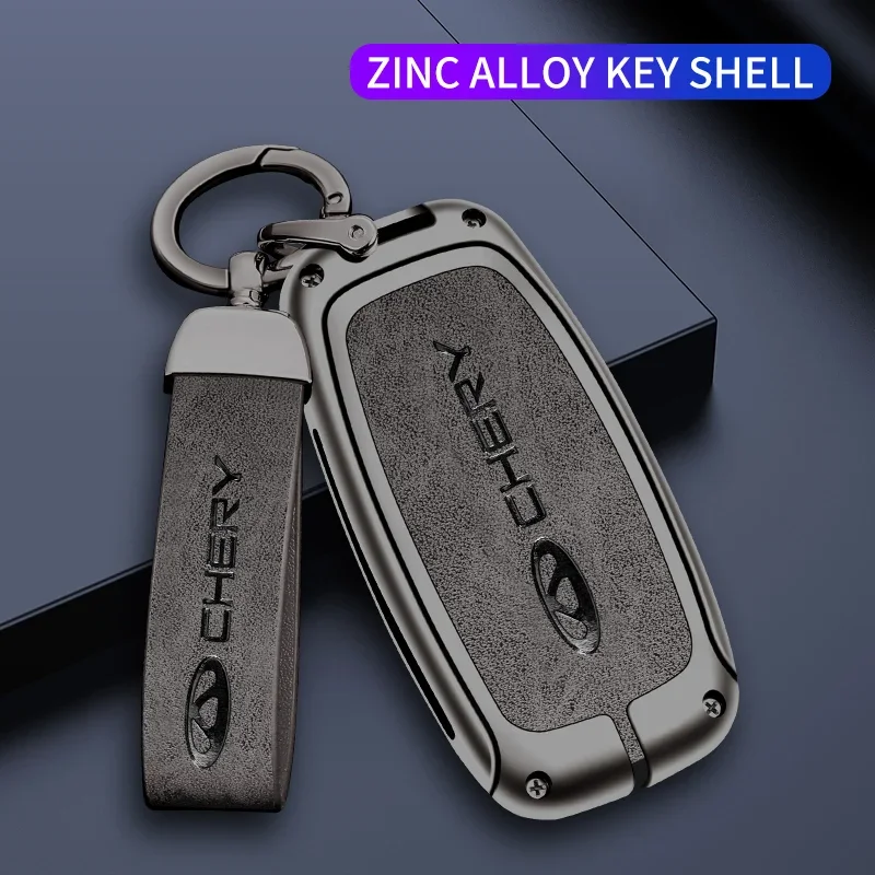 Zinc-alloy-car-smart-key-case-protective-case-suitable-for-Chery-Tiggo ...