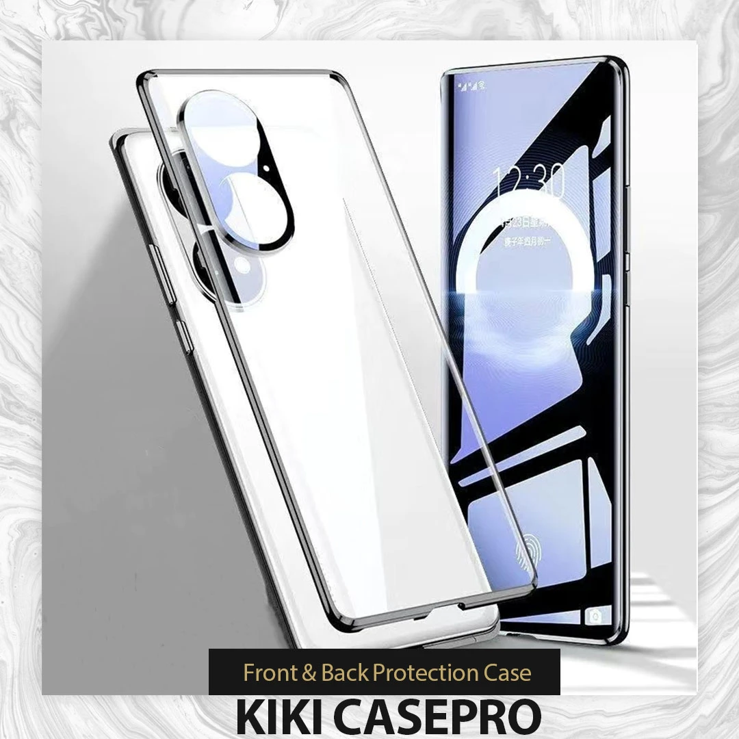 360 Full Protect Magnetic Case For Huawei P50 Pro P30 P40 Double Sided ...