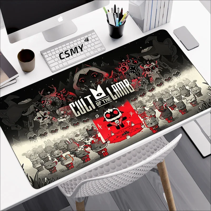 Anime-Mouse-Pad-Cult-of-the-Lamb-Xxl-Gamer-Gaming-Mause-Carpet-Desktop ...