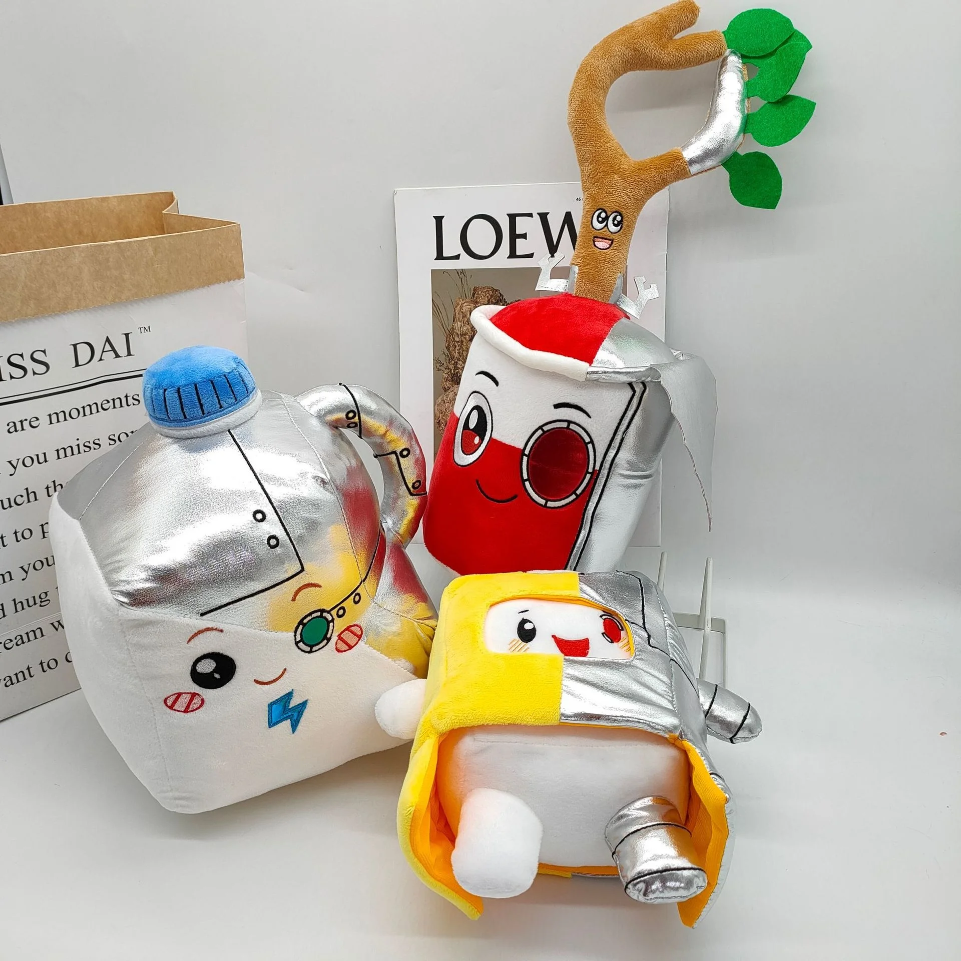 Jouet,Lankybox Cyborg Peluches Lankybox Thicc Requin Cyborg En Peluche ...