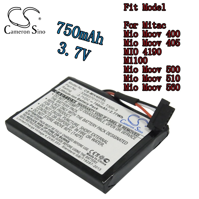 Cameron-Sino-GPS-Navigator-Battery-for-Mitac-Mio-Moov-400-405-4190 ...