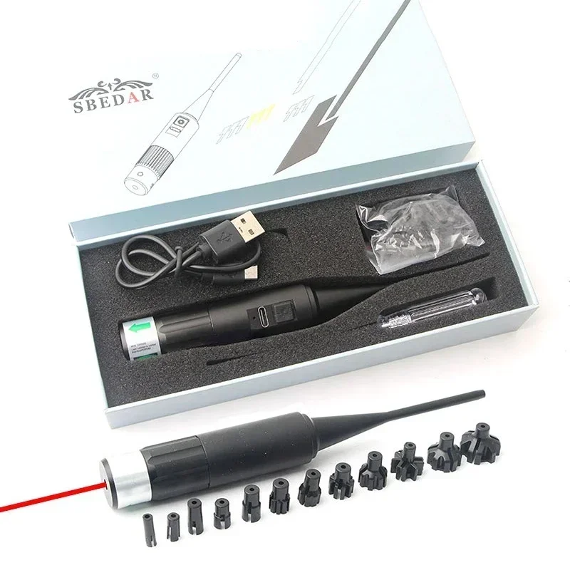 Tactical-Red-Laser-Bore-Sighter-177Cal-22Cal-45Cal-12GA-with-12 ...