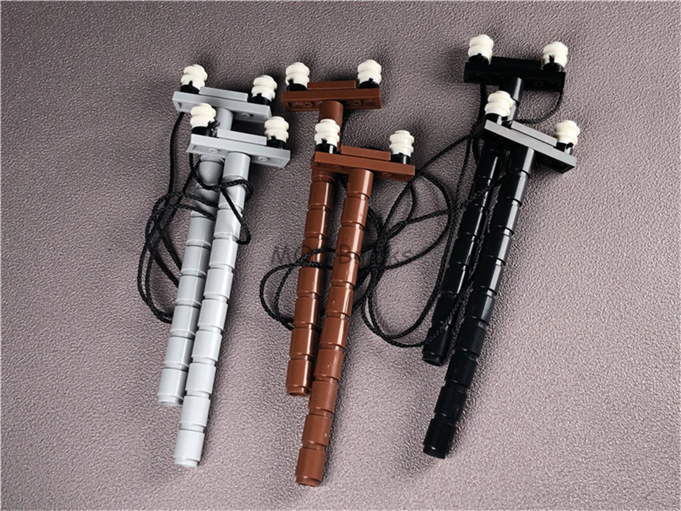 Moc Bricks City Road Wire Telegraph Pole String Diy Architecture ...