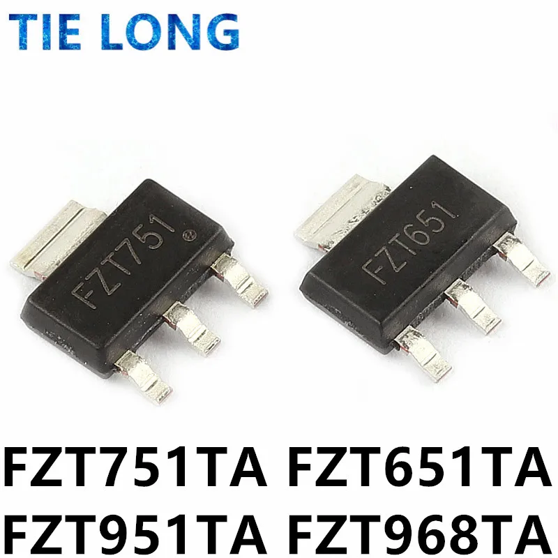 10pcs FZT751TA SOT 223 FZT751 SOT223 FZT 751 SOT FZT951TA FZT951 ...