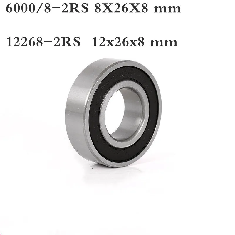 1 Piece Non-standard Bearing MR0826 6000/8 12268-2RS 6000/12-2RS 8*12*26* 8mm - AliExpress