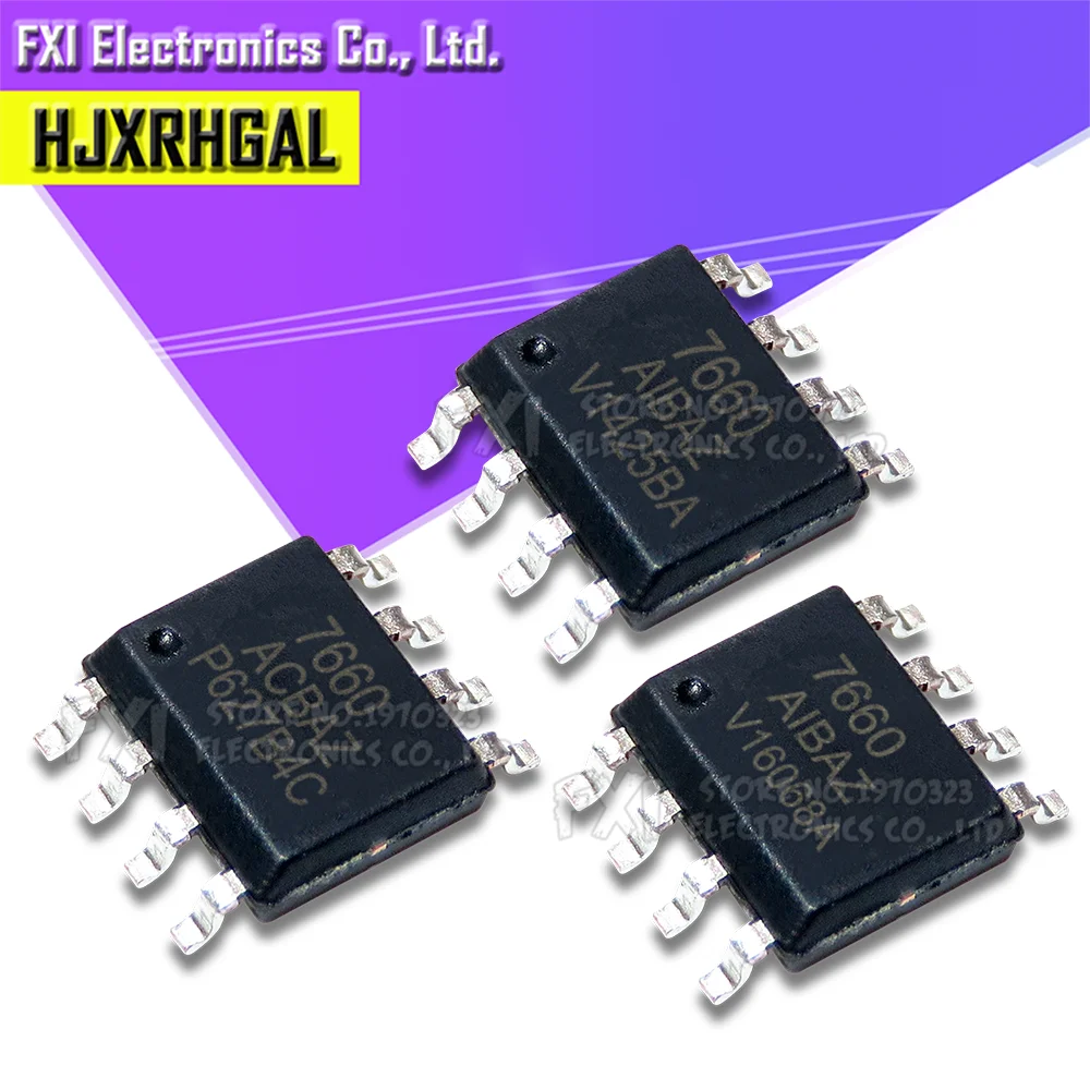 10PCS ICL7660AIBAZ ICL7660AIBA SOP8 SOP ICL7660 ICL7660ACBAZ ICL7660A ...