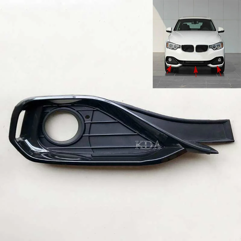 Auto Front Bumper Fog Light Grille Grill Cover For BMW 4 SERIES F32 F33 ...
