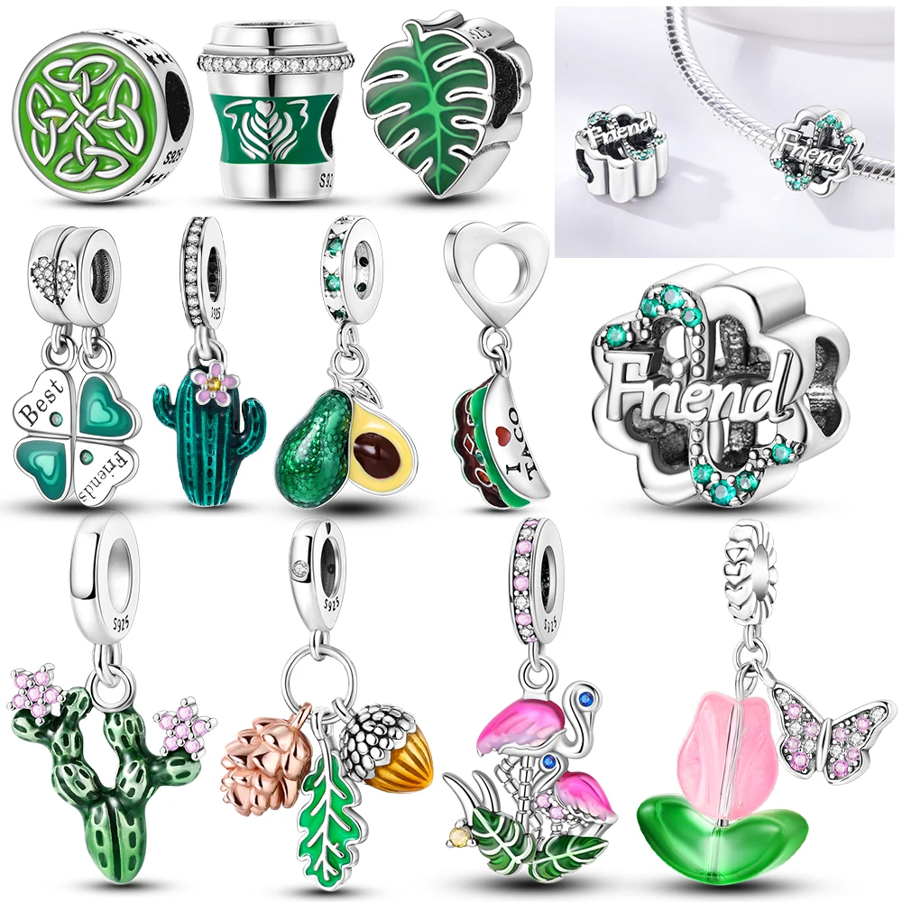 Original-925-Charms-Beads-Sterling-Silver-Bead-For-Women-Charms-Lucky ...
