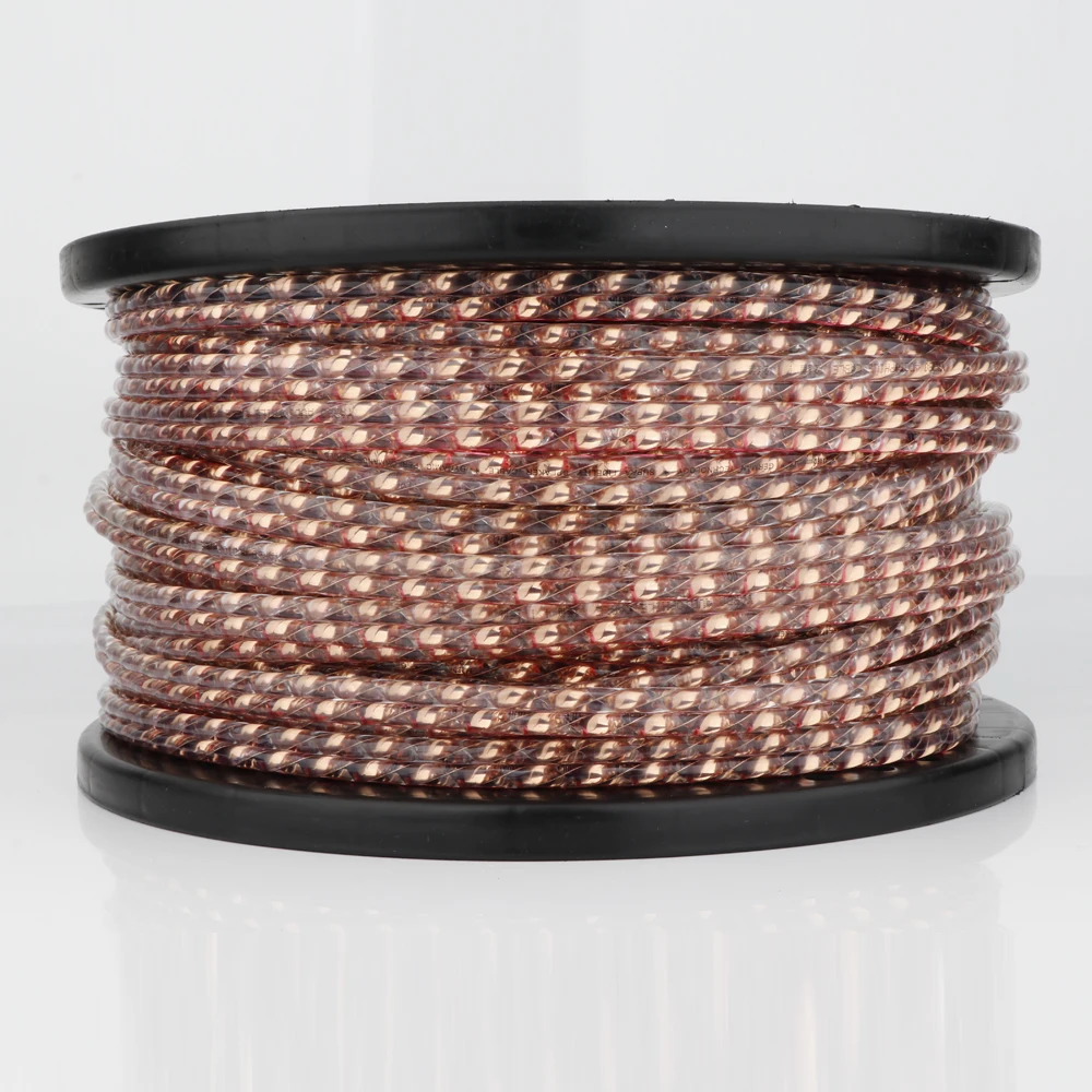 Yarbo SP-FC100 Series 17AWG twist solid Flat copper speaker cable ...